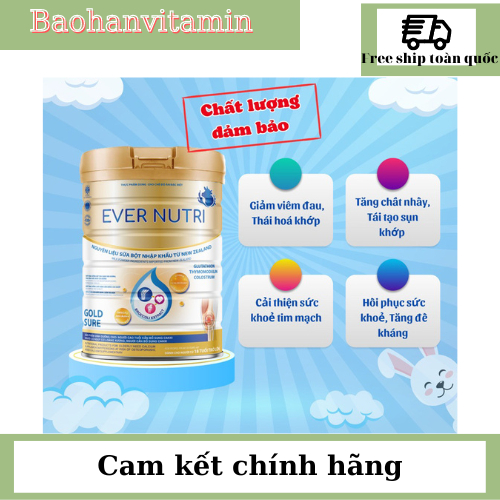 SỮA BỘT EVER NUTRI GOLD SURE BỔ SUNG CANXI CHO NGƯỜI MẮC BỆNH LÝ VỀ XƯƠNG KHỚP 900G | Shopee ...