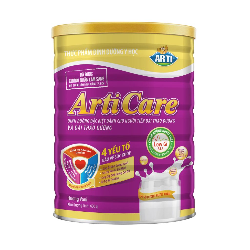 Sữa bột Articare 900g dành cho người tiểu đường | Shopee Việt Nam