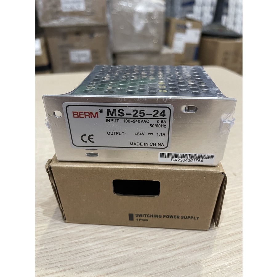 Bộ nguồn xung 24VDC 25W S-25-24 (BERM) | Shopee Việt Nam