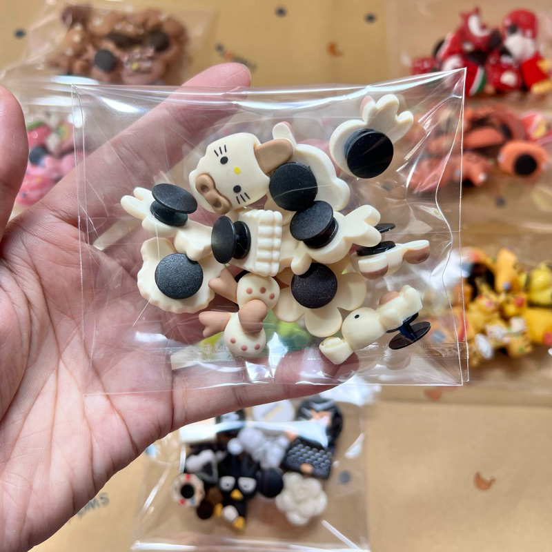 SET 10 STICKER / CHARM GẮN DÉP SỤC, CROCS LỘN XỘN MẪU LỰA MÀU | Shopee ...