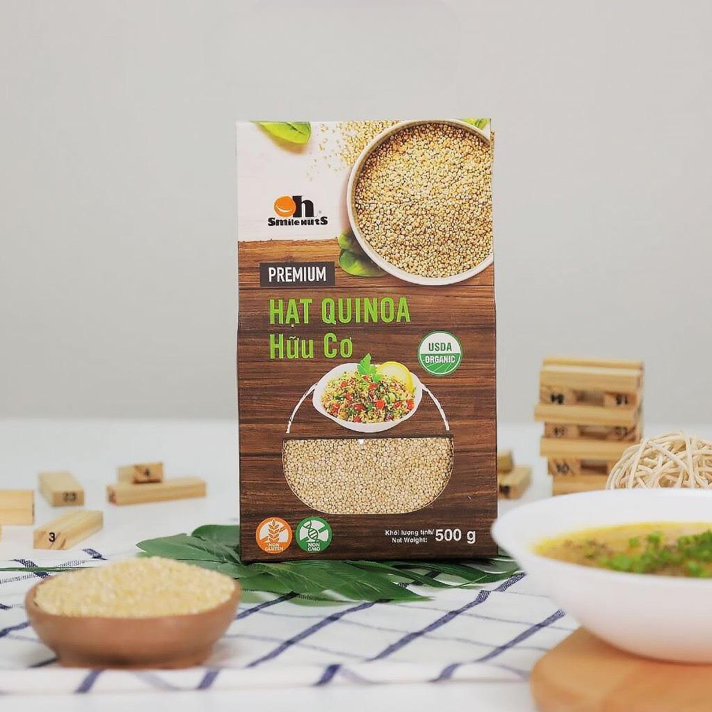 Hạt diêm mạch Organic, hạt Quinoa cho bé ăn dặm, thực phẩm hữu cơ an ...