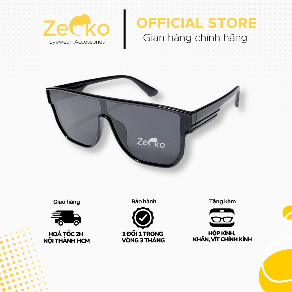 Kính mát nam nữ thời trang Zecko SGP30 tròng kính phân cực chống tia UV ...