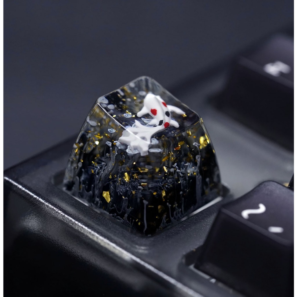 49Fzone - Keycap bàn phím cơ, Keycap artisan - Keycap Cá Koi Black ...