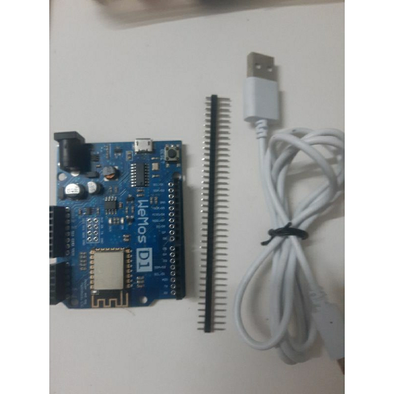 Mạch Arduino Wifi ESP8266 WeMos D1 R2 + Dây kết nối thiết bị đầu USB ...