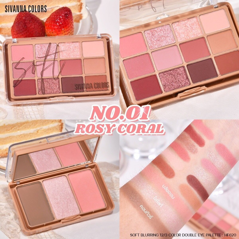 Bảng Phấn Mắt Má Hồng Odbo Tông Cam Hồng Đào 12 Ô Mini Eyeshadow & Blush OD1045 June6.vn ...