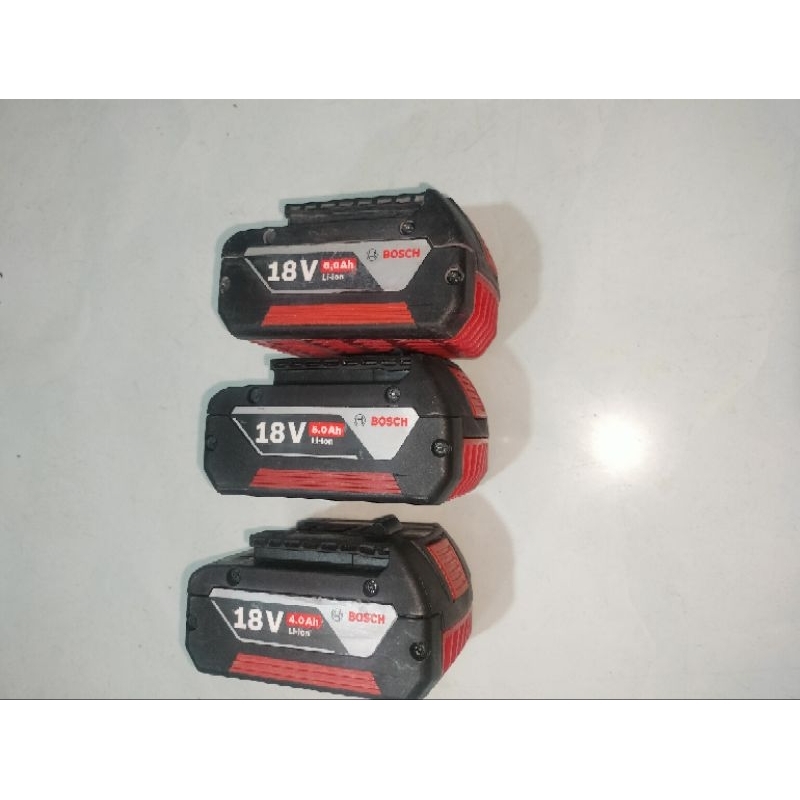 pin bosch 18v chính hãng đã sử dụng zin 4a 5a 6a | Shopee Việt Nam