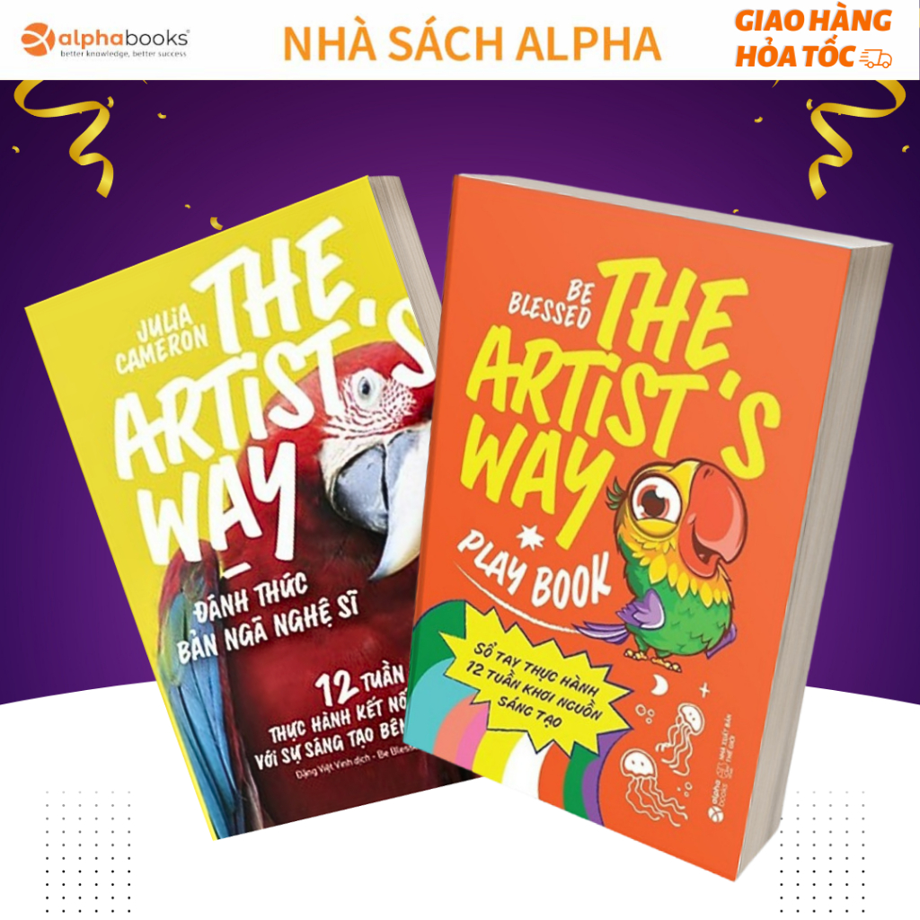 Sách - Combo 2 cuốn The Artist's Way: Đánh Thức Bản Ngã Nghệ Sĩ + Sổ ...