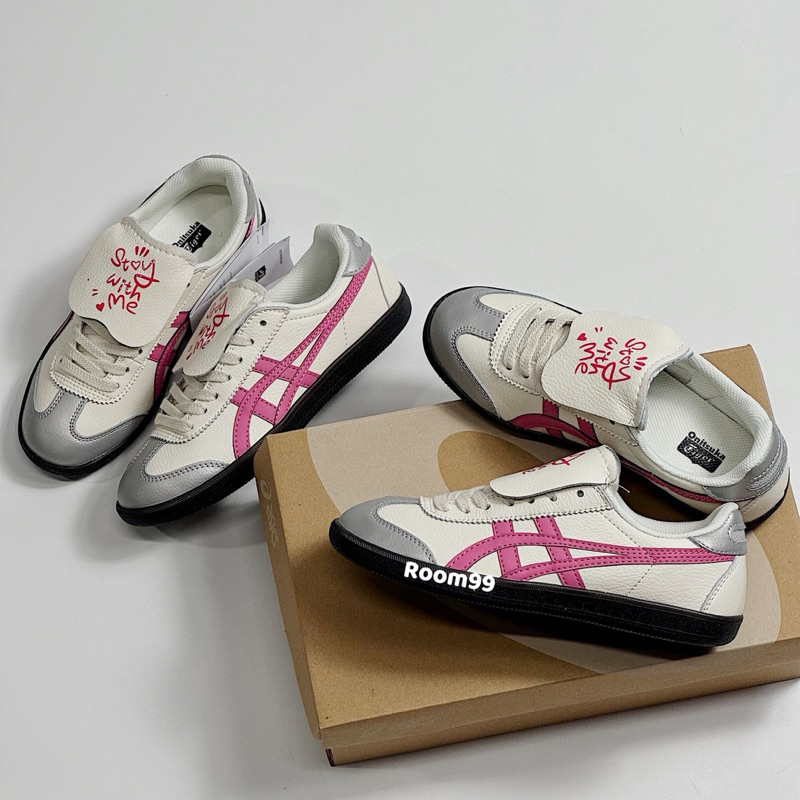 [ROOM99] GIÀY THỂ THAO ONITSUKA TIGER TOKUTEN CUSTOM HỒNG FULL BOX TẶNG ...