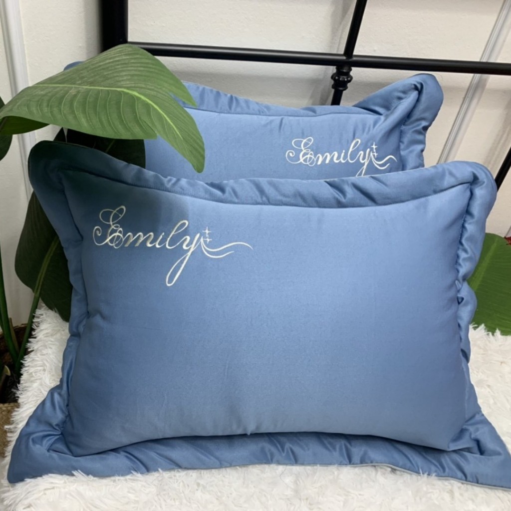 Gối ngủ gồm cả ruột gối và vỏ áo gối vải PHI LỤA | Shopee Việt Nam