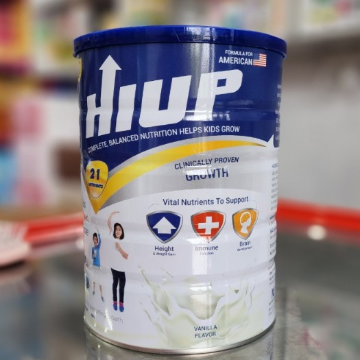 Sữa bột tăng chiều cao HI-UP cho trẻ từ 2 - 15 tuổi ( hộp 650g) date 11/2025 | Shopee Việt Nam