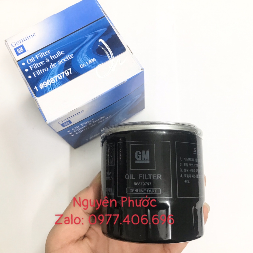 Lọc dầu/Lọc nhớt động cơ [Chính hãng GM] LACETTI EX, LANOS, NUBIRA ...