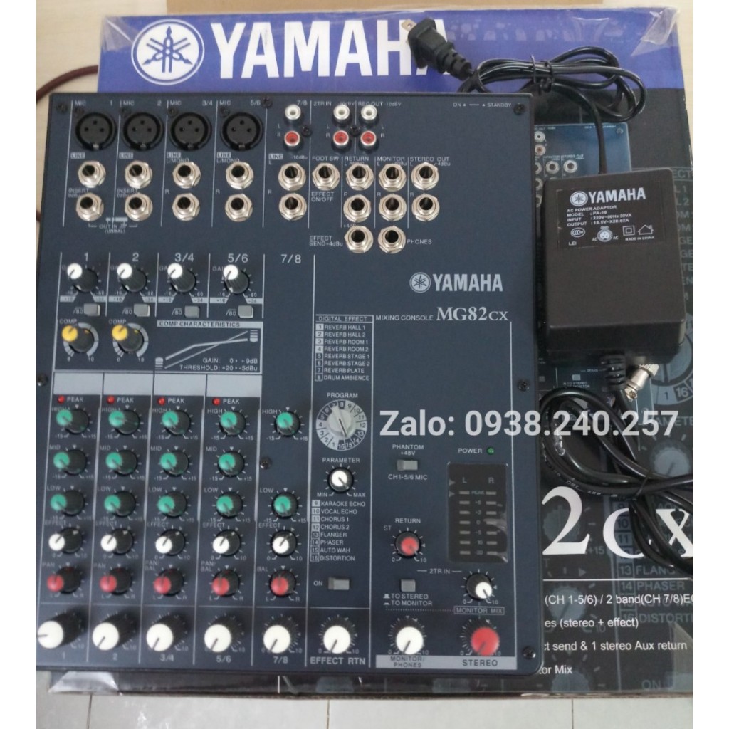 [BH 12 THÁNG]Bàn mixer karaoke yamaha mg82cx hàng cao cấp loại 1 - mixer yamaha mg-82cx | Shopee ...