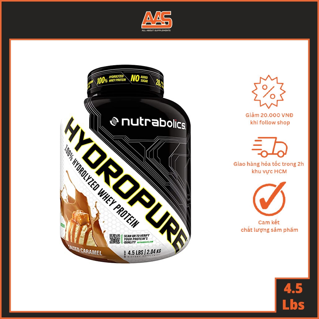 WHEY PROTEIN - NUTRABOLICS - HYDROPURE - 4.5LBS - Bột đạm dinh dưỡng ...