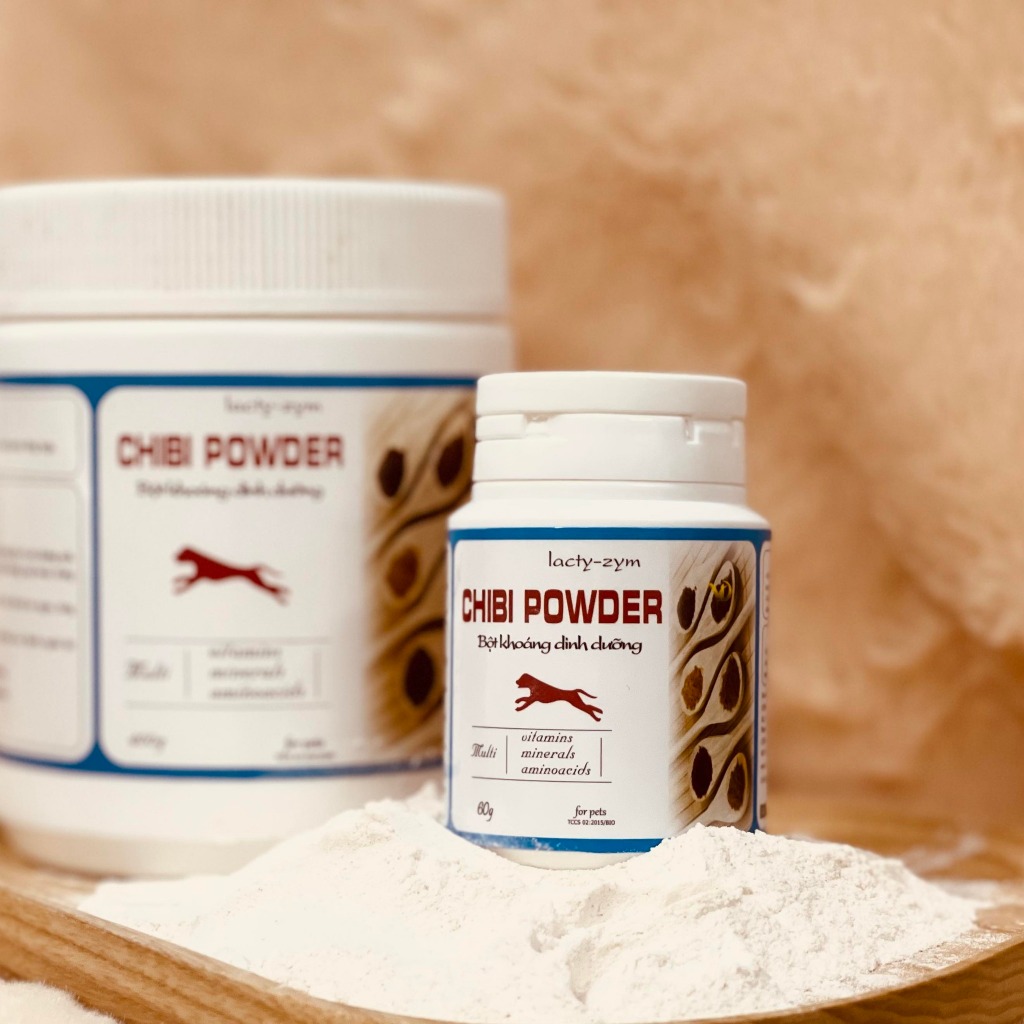 Bột khoáng dinh dưỡng cho chó mèo chibi powder 60g | Shopee Việt Nam
