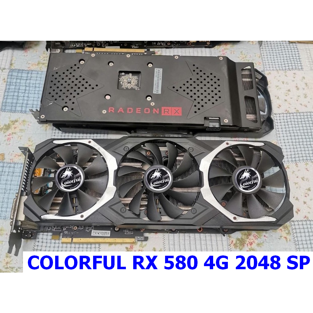 Card Màn Hình VGA PowerColor RX 580 8G | Shopee Việt Nam