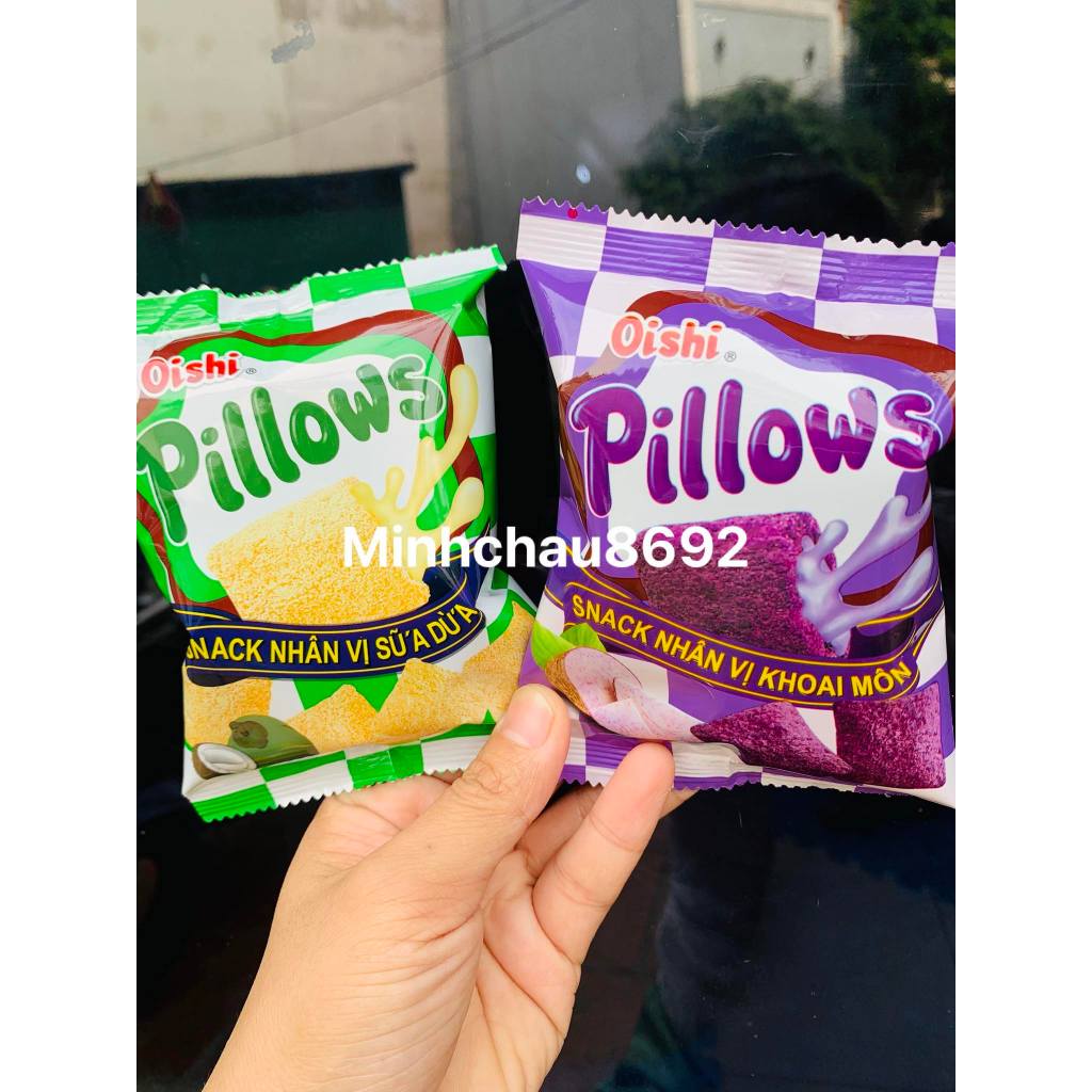 Snack pillow Oishi bich 10 gói x 14g - đủ 5 vị | Shopee Việt Nam