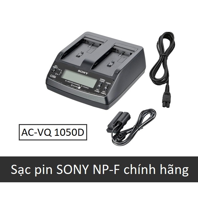 SẠC PIN NP-F970/980/990 SONY AC-VQ 1050D - Hàng chính hãng SONY, mới ...