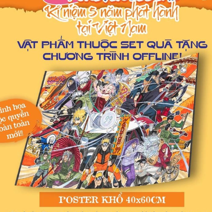 Poster Naruto Offline Fes Halloween 2023 - NXB Kim Đồng | Shopee Việt Nam