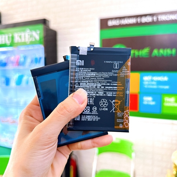 Pin Xiaomi Redmi Note 9s / 9 Pro - BN52 zin chuẩn | Shopee Việt Nam