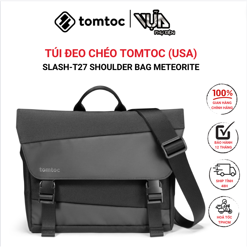 [Hoả Tốc HCM] Túi Đeo Chéo Tomtoc (Usa) Slash-T27 Shoulder Bag ...