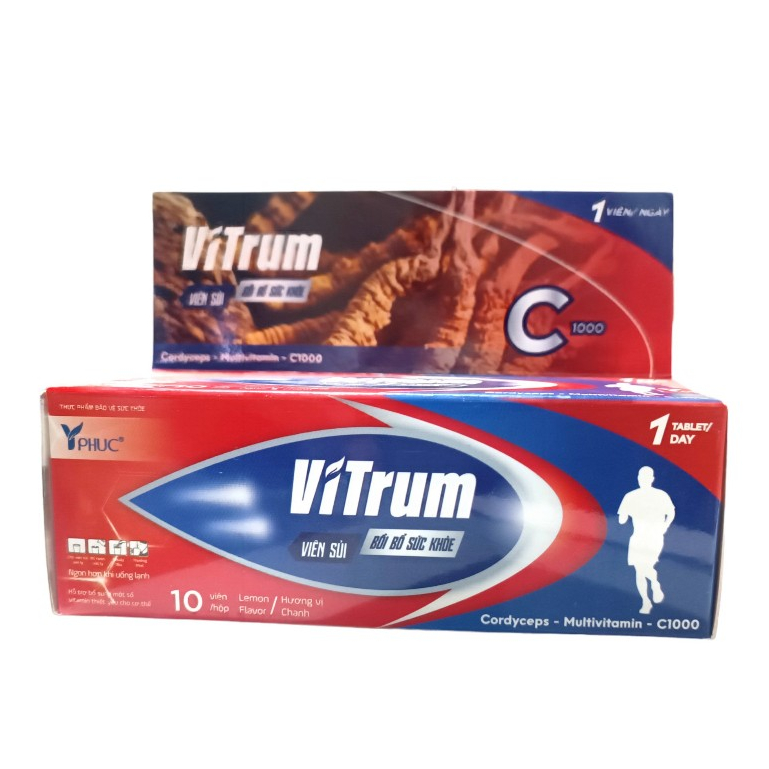 Viên sủi Vitrum C1000 - Bổ sung vitamin thiết yếu cho cơ thể, giúp ăn ...