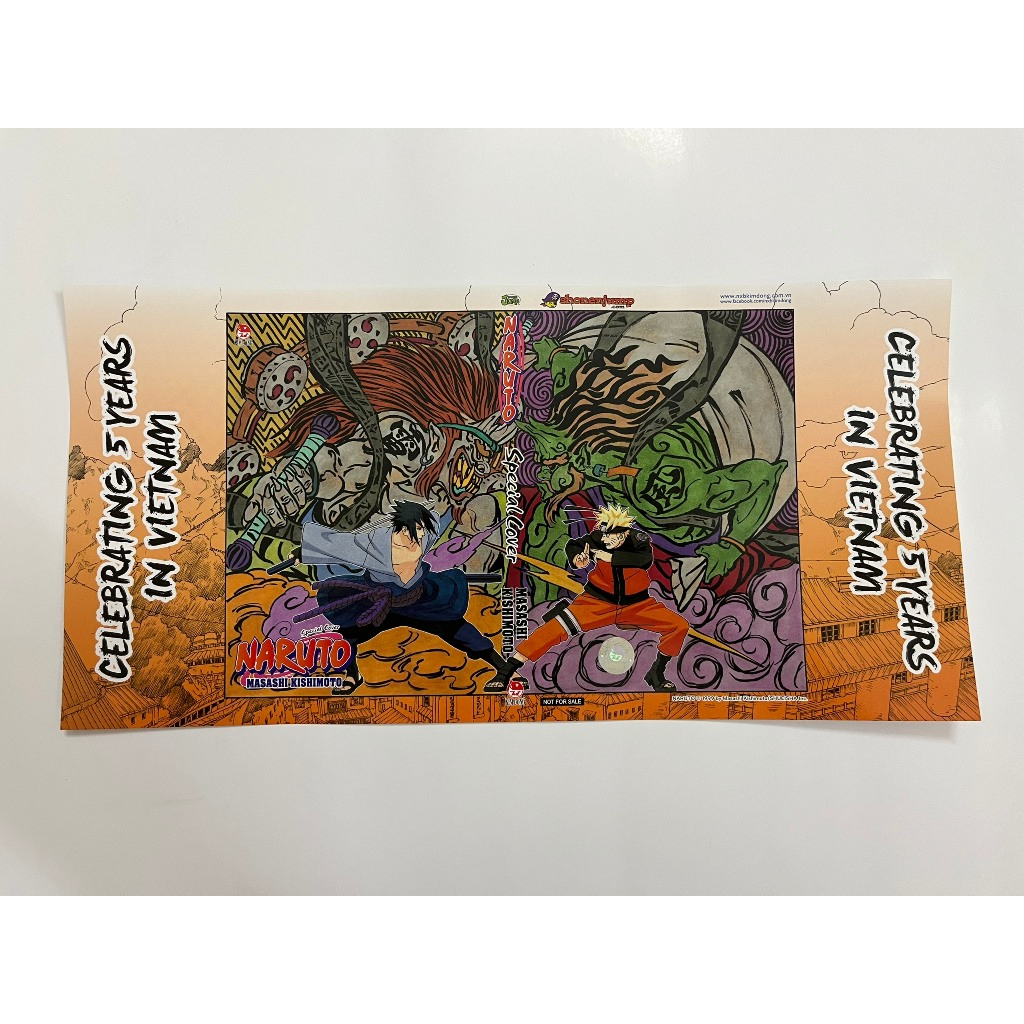 Special Jacket - Bìa Sasuke x Naruto - Offline Fes Halloween - NXB Kim ...