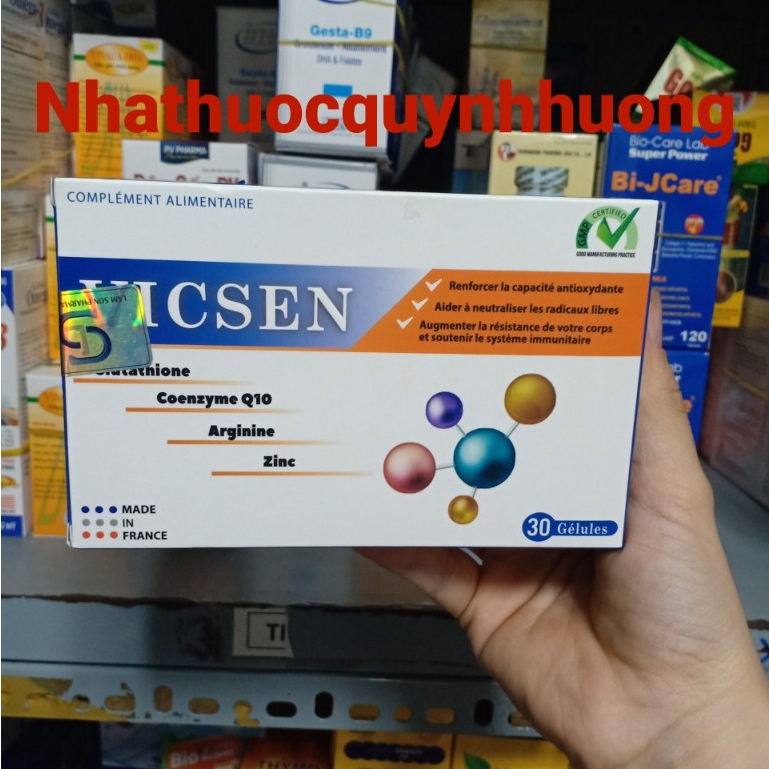 ( Chính hãng ) Viên uống VICSEN hộp 30 viên giúp chống lão hóa,tăng ...