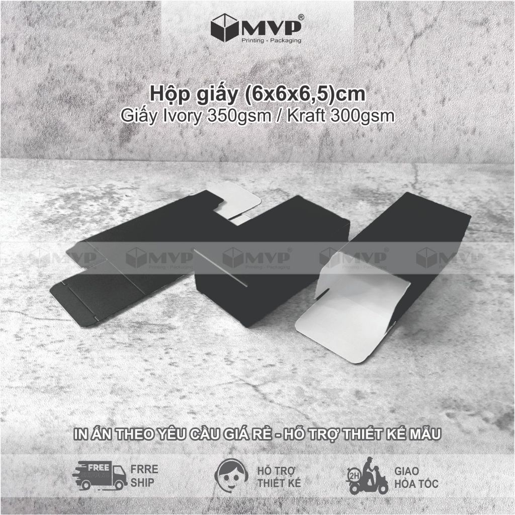 Hộp giấy Nhiều màu size (5x10x3,5)cm - giấy ivory 350gsm cán màng. hộp ...
