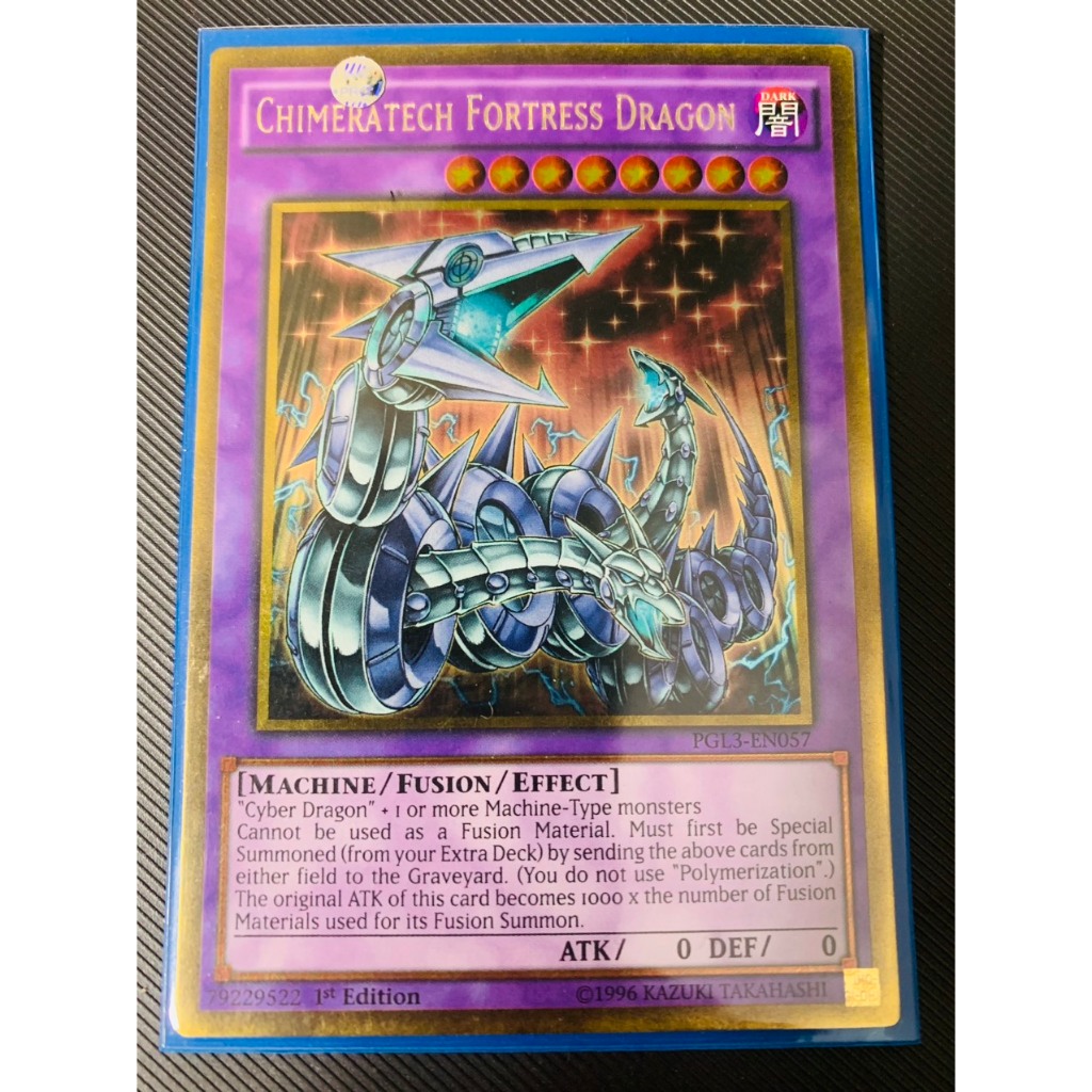 Thẻ bài Yugioh: Chimeratech Fortress Dragon (Gold Rare - TCG) | Shopee ...