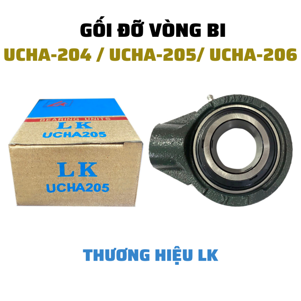 Gối đỡ vòng bi UCHA204 UCHA205 UCHA206 | Shopee Việt Nam