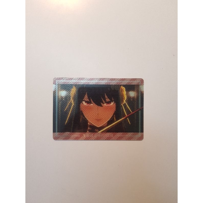 Card pack metal chính hãng Bandai Yor Forger Spy x Family Sxf | Shopee ...