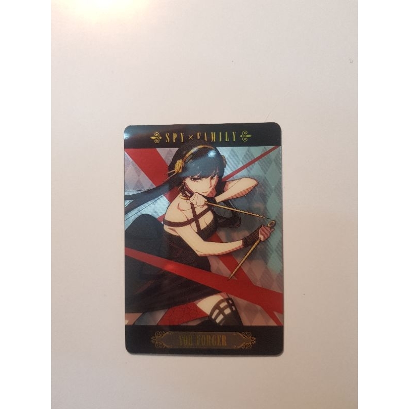 Card pack metal chính hãng Bandai Yor Forger Spy x Family Sxf | Shopee ...