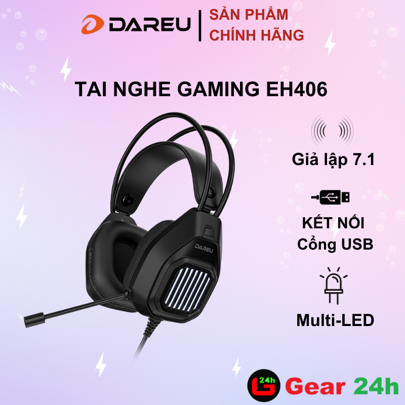 Tai nghe Gaming Dareu EH416 RGB LED ( 7.1 cổng USB ) | Shopee Việt Nam