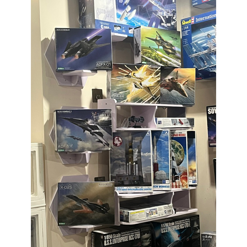 Kotobukiya Ace Combat Model Kit 1/144 X-02S CFA-44 ADF-11F ADFX-01 ADF ...