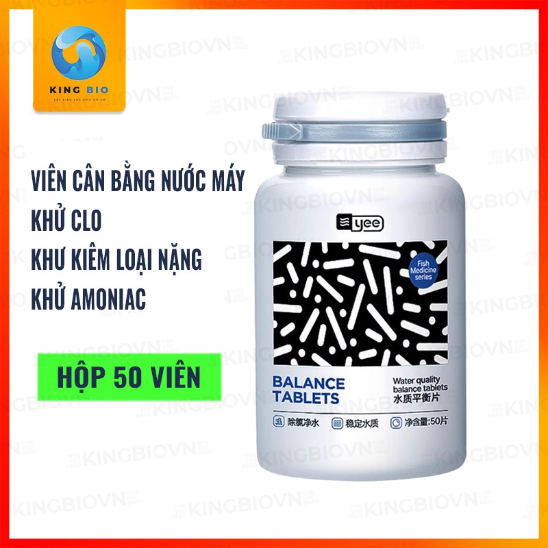 [King Bio] Yee Balance Slice viên ổn định và cân bằng chất lượng nước ...