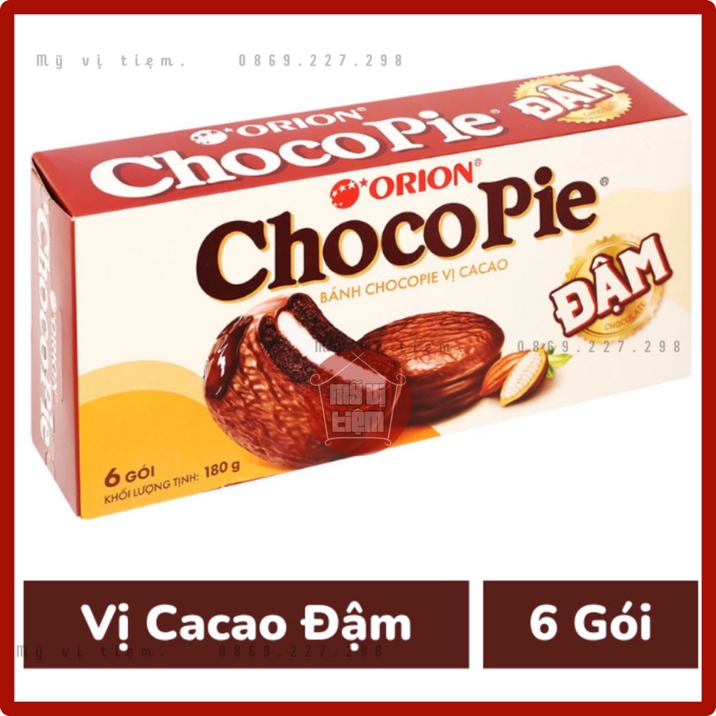 Hộp 12 gói Bánh ChocoPie đủ vị (hộp 360g) - Mỹ Vị Tiệm | Shopee Việt Nam