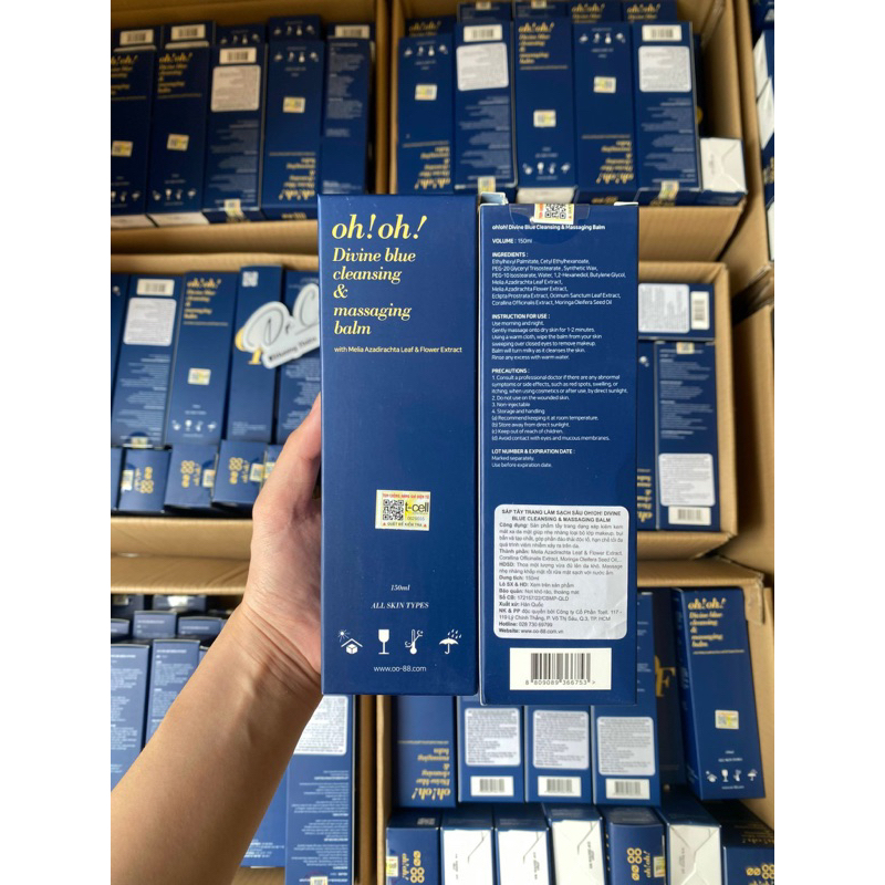[HÀNG CÔNG TY] SÁP TẨY TRANG LÀM SẠCH SÂU, TRẺ HÓA DA OH!OH! DIVINE ...