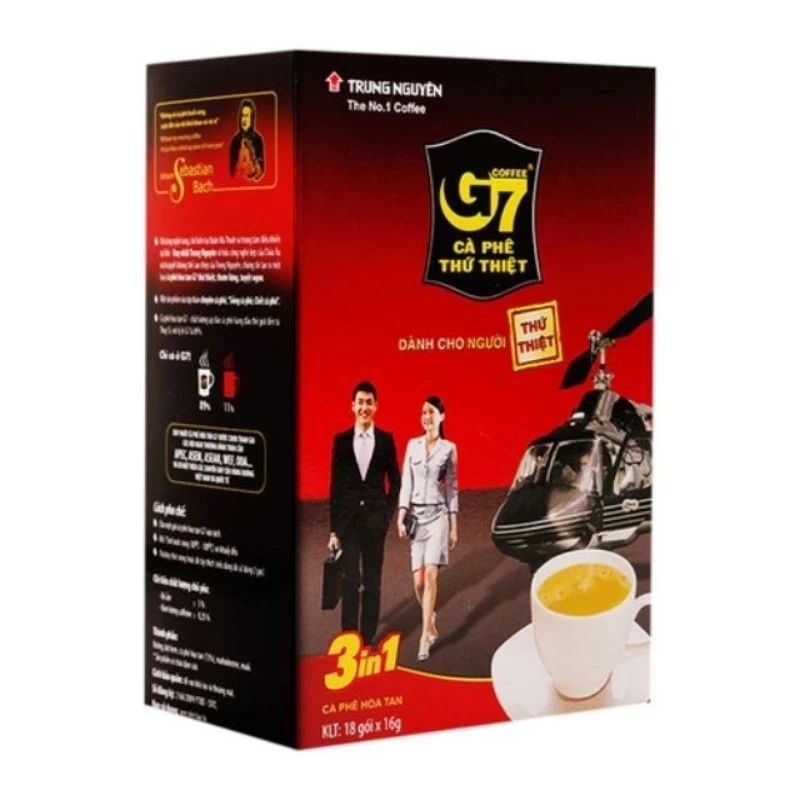Cafe G7 hộp 18 gói 288g | Shopee Việt Nam