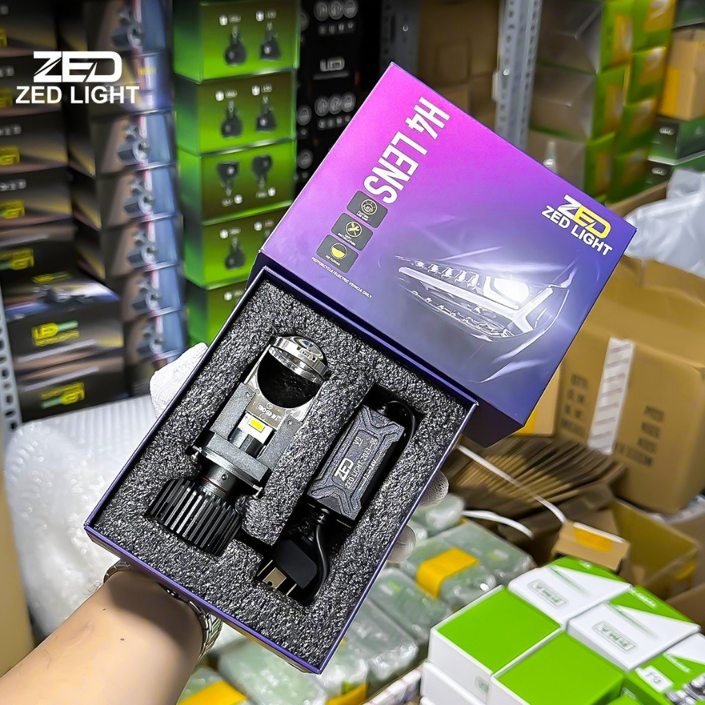 Đèn Led Pha Bi Cầu Mini T40 60W Chân h4 Phiên Bản 2023 Bảo Hành Chính ...
