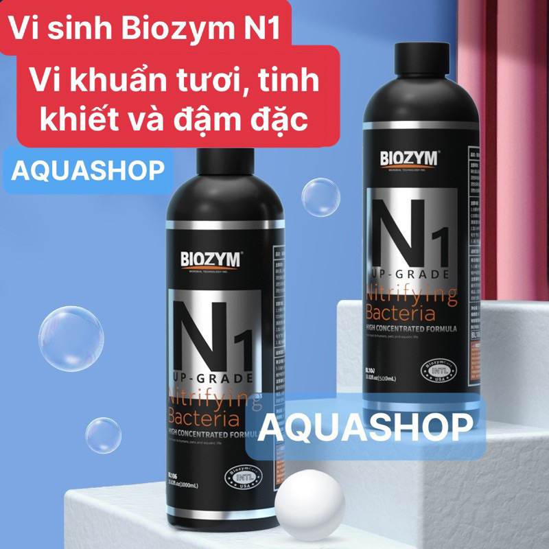 Vi sinh sống Biozym N1 (HÀNG CHÍNH HÃNG) xử lý độc tố và làm trong nước bể thủy sinh | Shopee ...