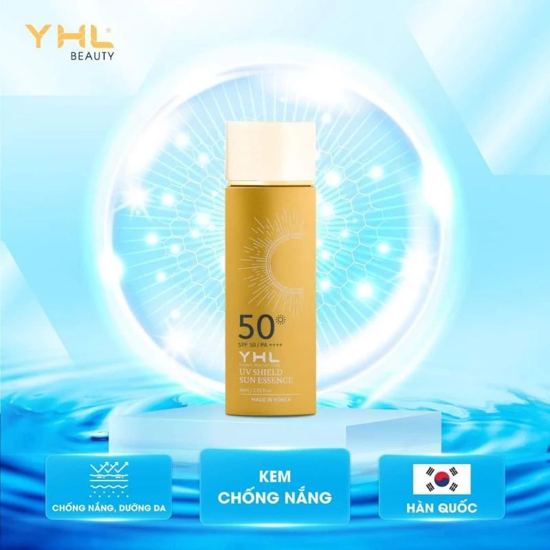 KEM CHỐNG NẮNG HÀN QUỐC YHL[ YHL UV SHIELD SUN ESSENCE SPF50 PA ...