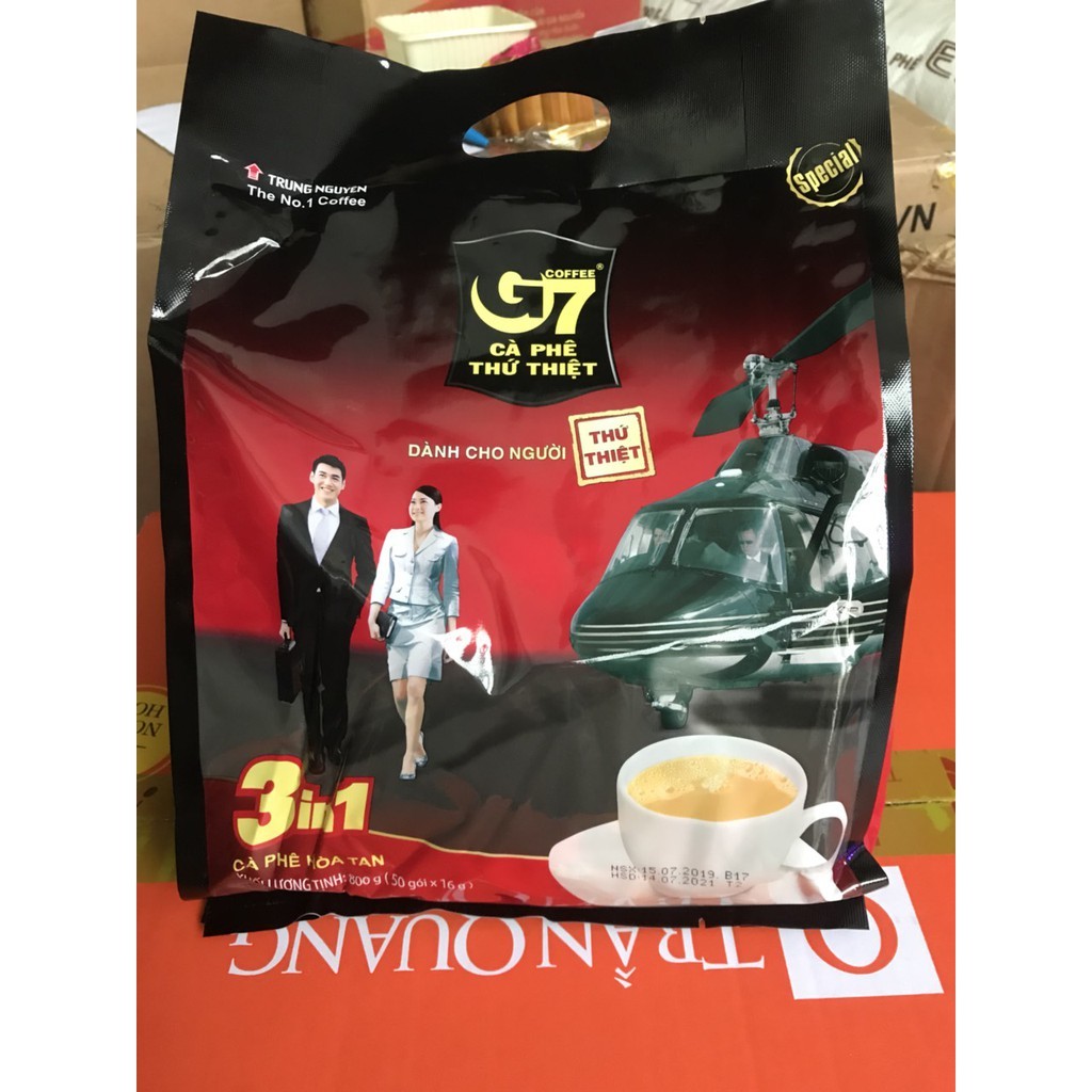 Cà phê sữa G7 3 in 1 800g ( Bịch 50x16 Gói ) | Shopee Việt Nam