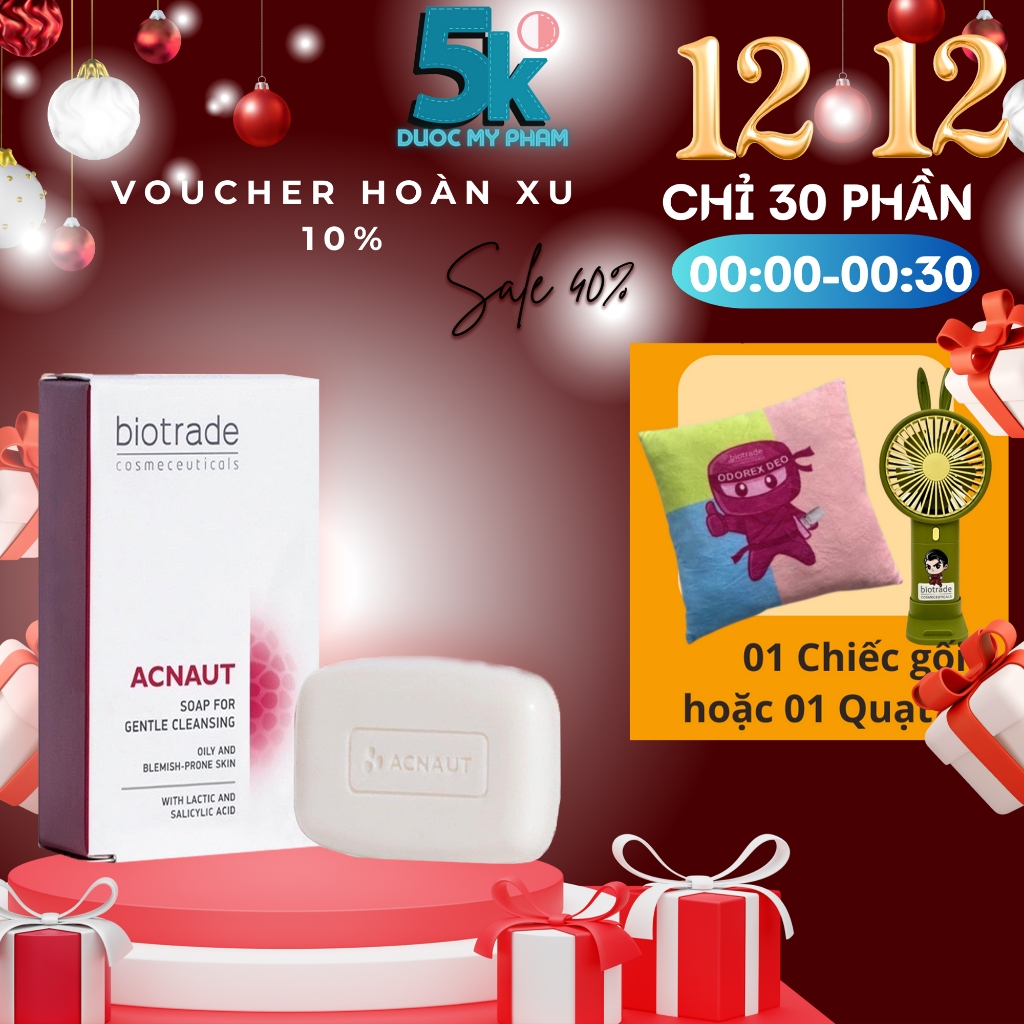 Xà Phòng Giảm Mụn Biotrade Acnaut Soap 100g | Shopee Việt Nam