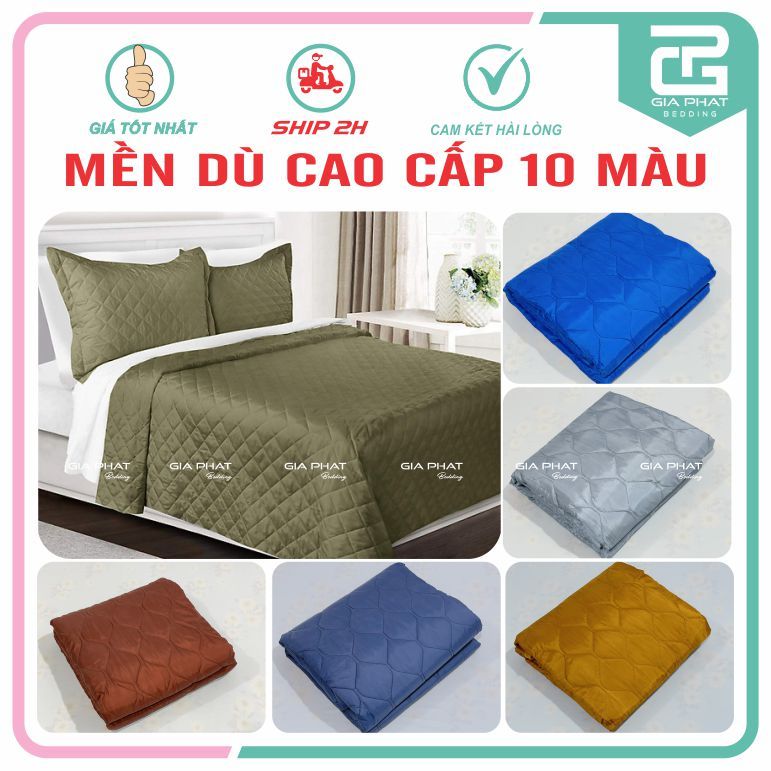 Chăn / Mền dù Cao cấp GIA PHÁT Bedding- Mền du lịch 1m5x 2m, Chăn Văn ...