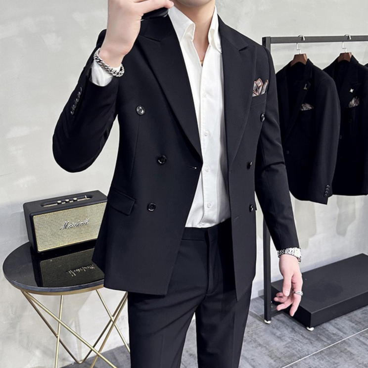 Áo vest nam 6 cúc cao cấp vải chéo xịn 81 thiết kế đệm vai,dáng Hàn Quốc trẻ trung big size,áo ...