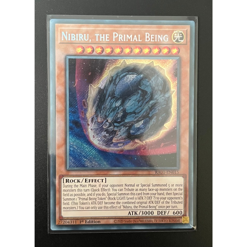 [Thẻ bài Yugioh] - [TCG-UK] - RA01-EN015 - Nibiru, the Primal Being | Shopee Việt Nam