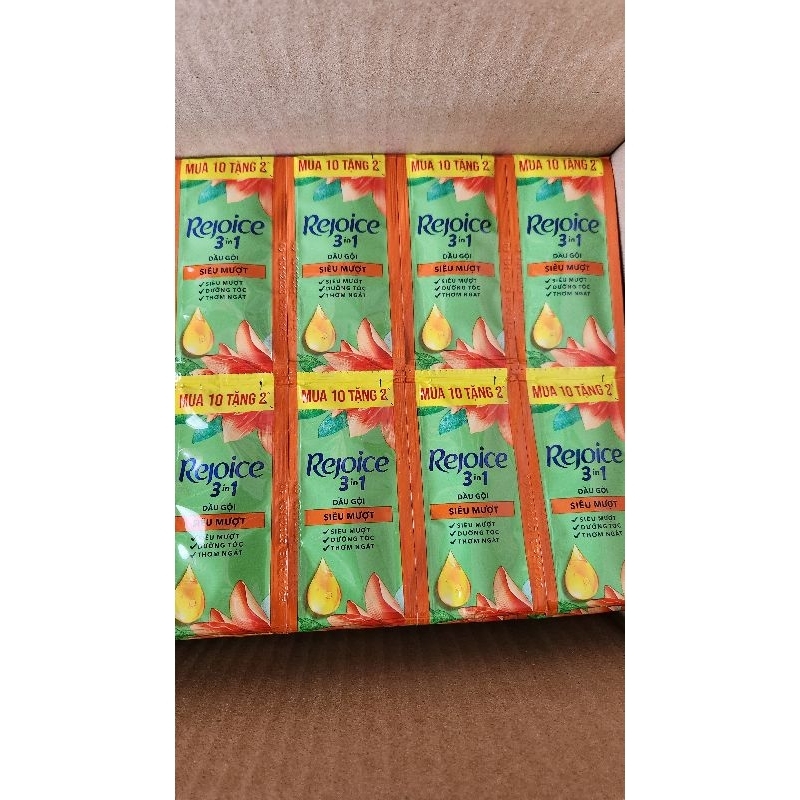 Dầu gội Rejoice dây 6g tặng 2 gói (combo 5 gói) | Shopee Việt Nam