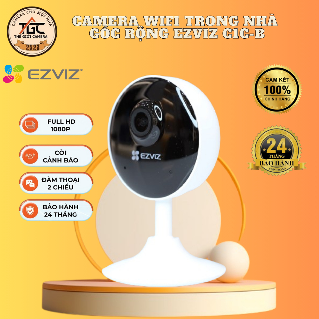 Camera Wifi C1C-B 2.0 Ezviz và H1C 2mp cố định hàng chính hãng | Shopee ...