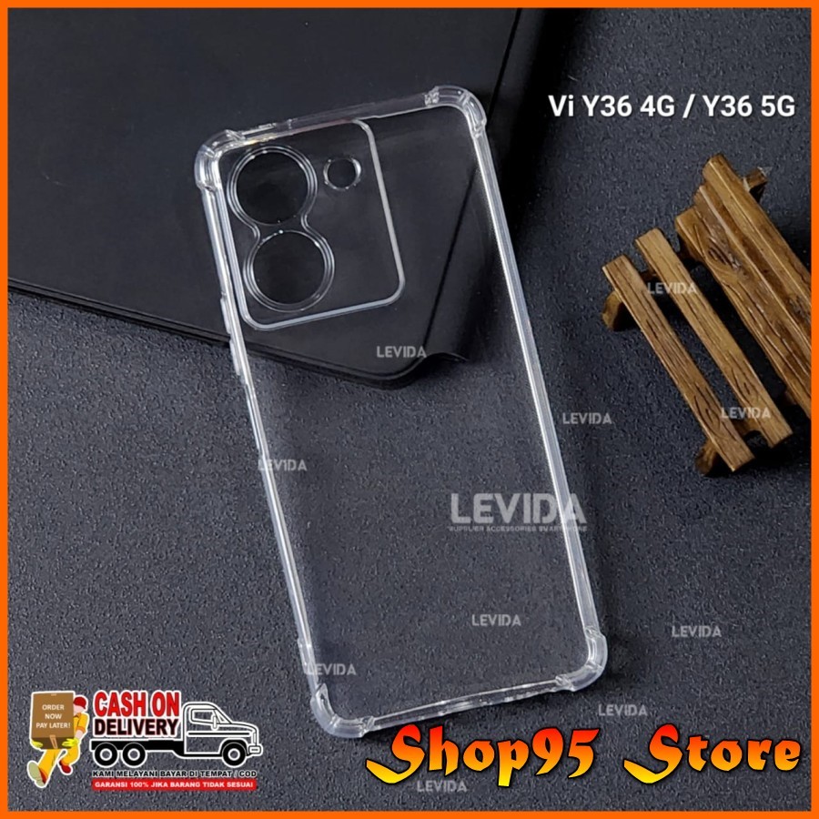 Ốp lưng Vivo Y36 chống va đập trong suốt cao cấp bo 4 góc bảo vệ camera | Shopee Việt Nam