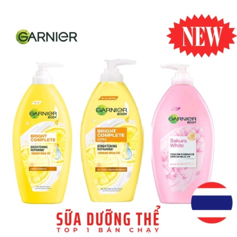 DƯỠNG THỂ GARNIER BODY BRIGHT COMPLETE EXTRA | Shopee Việt Nam